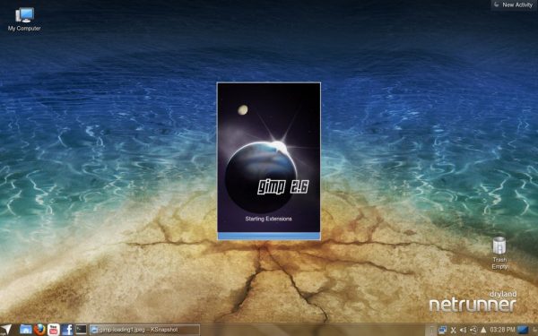 GIMP Splash Screen – Netrunner Shop